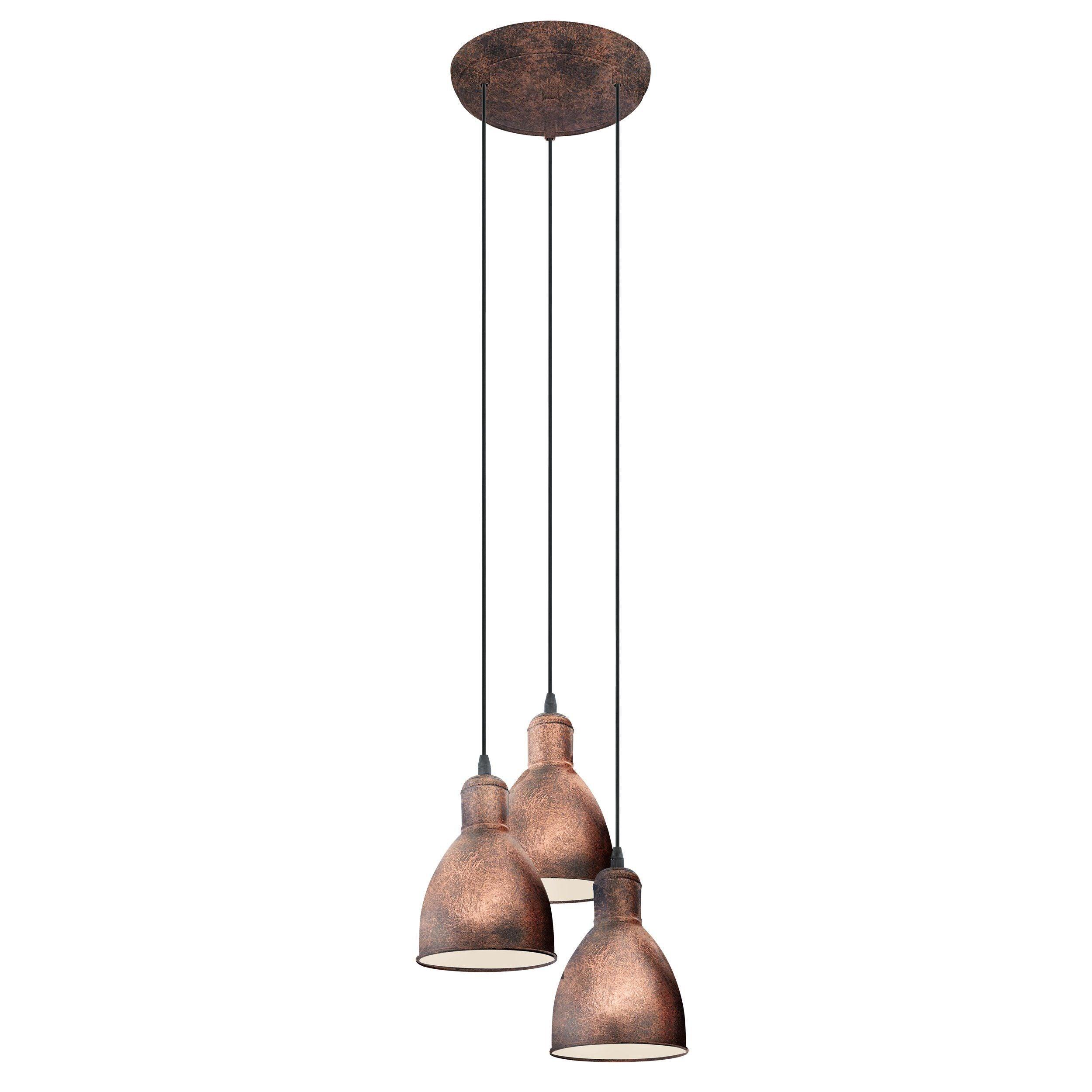 PRIDDY Copper Pendant Light | Eglo | The Light Library