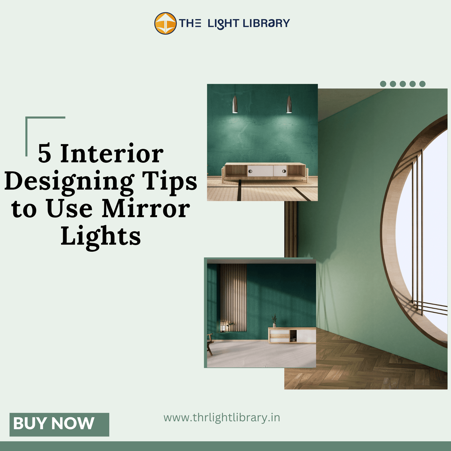 5 Interior Designing Tips to Use Mirror Lights