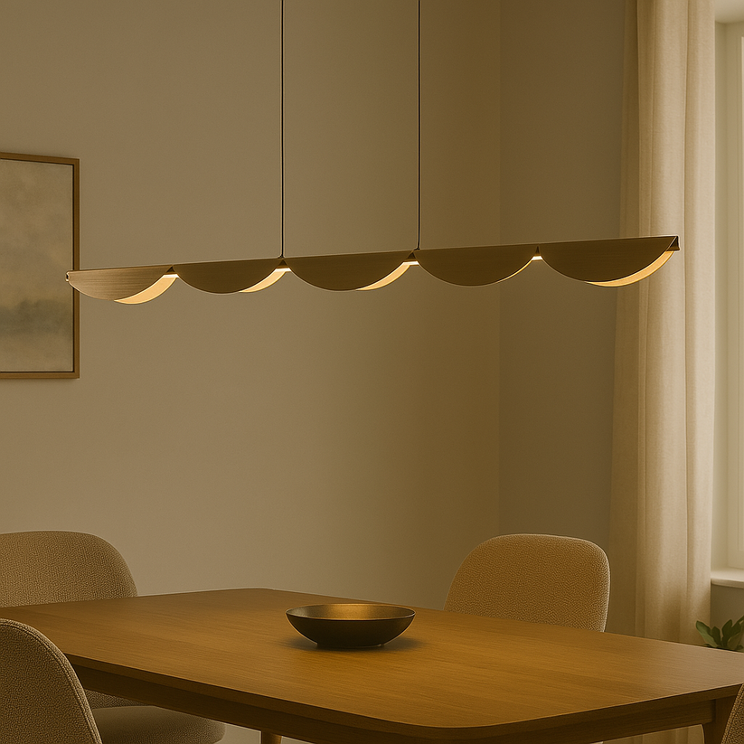 Zina Linear Pendant Light | GEO LITING | The Light Library