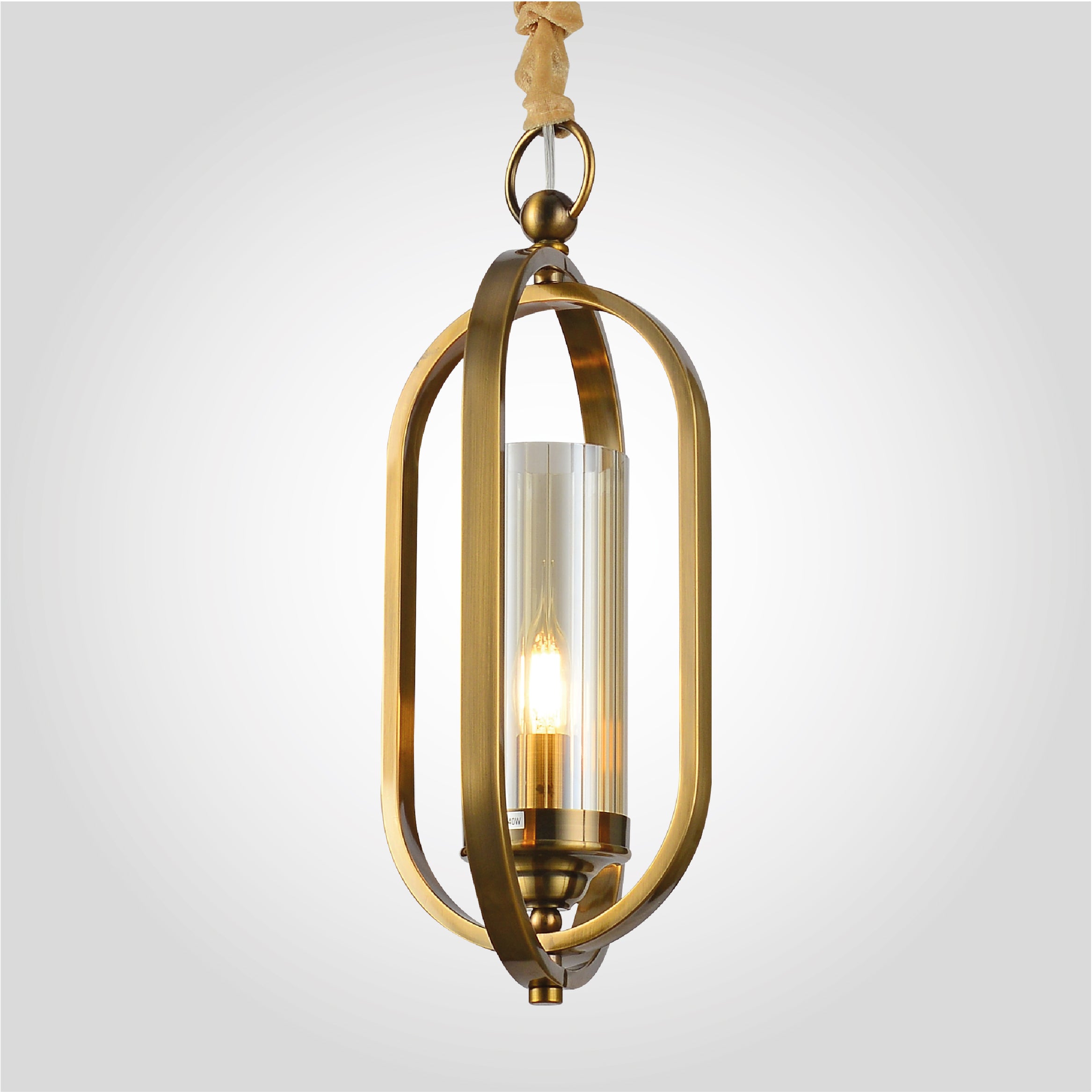 Golden Glimpse of Greece Hanging Light | S2B2 | The Light Library