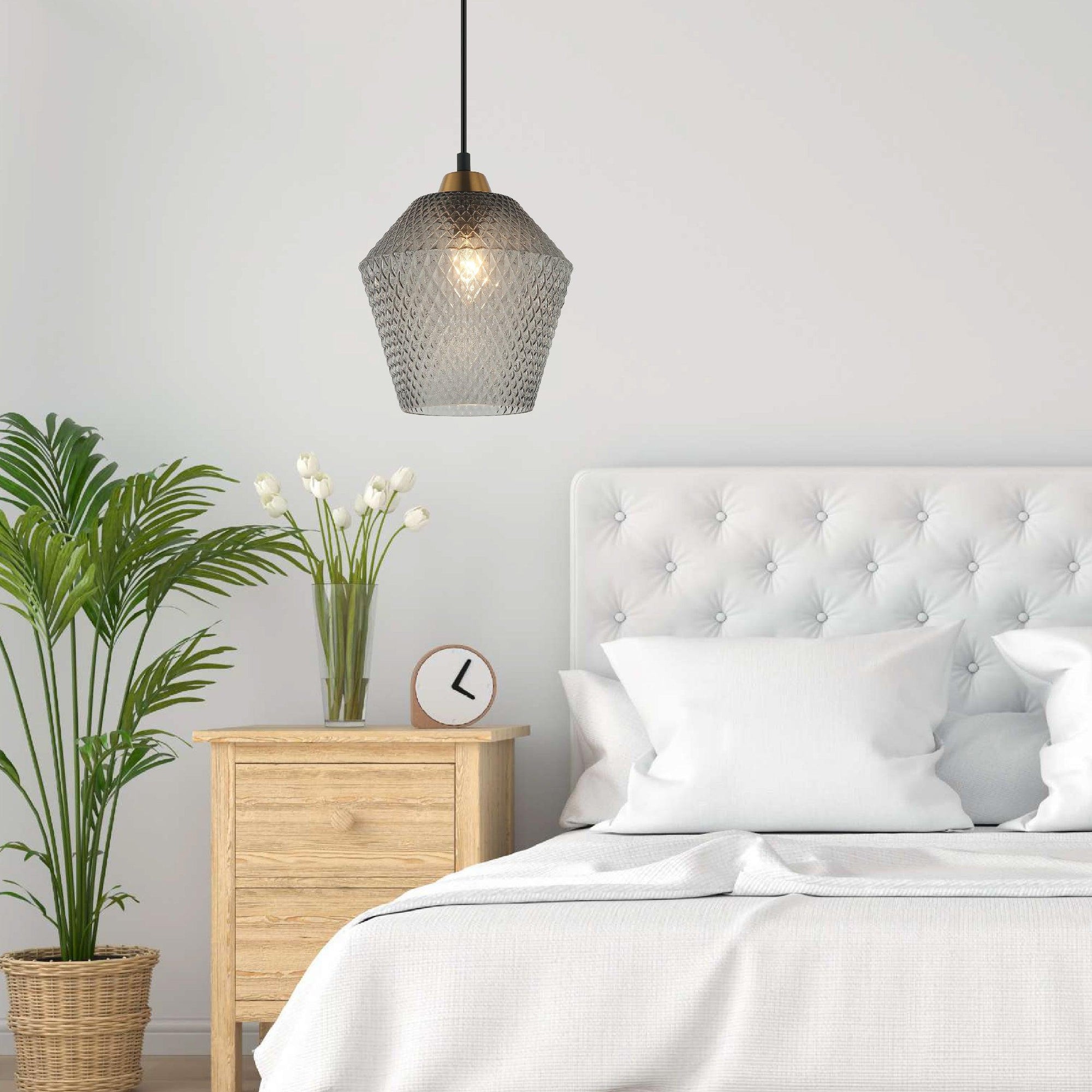 Dazzling Diamond Drop Pendant Light | S2B2 | The Light Library