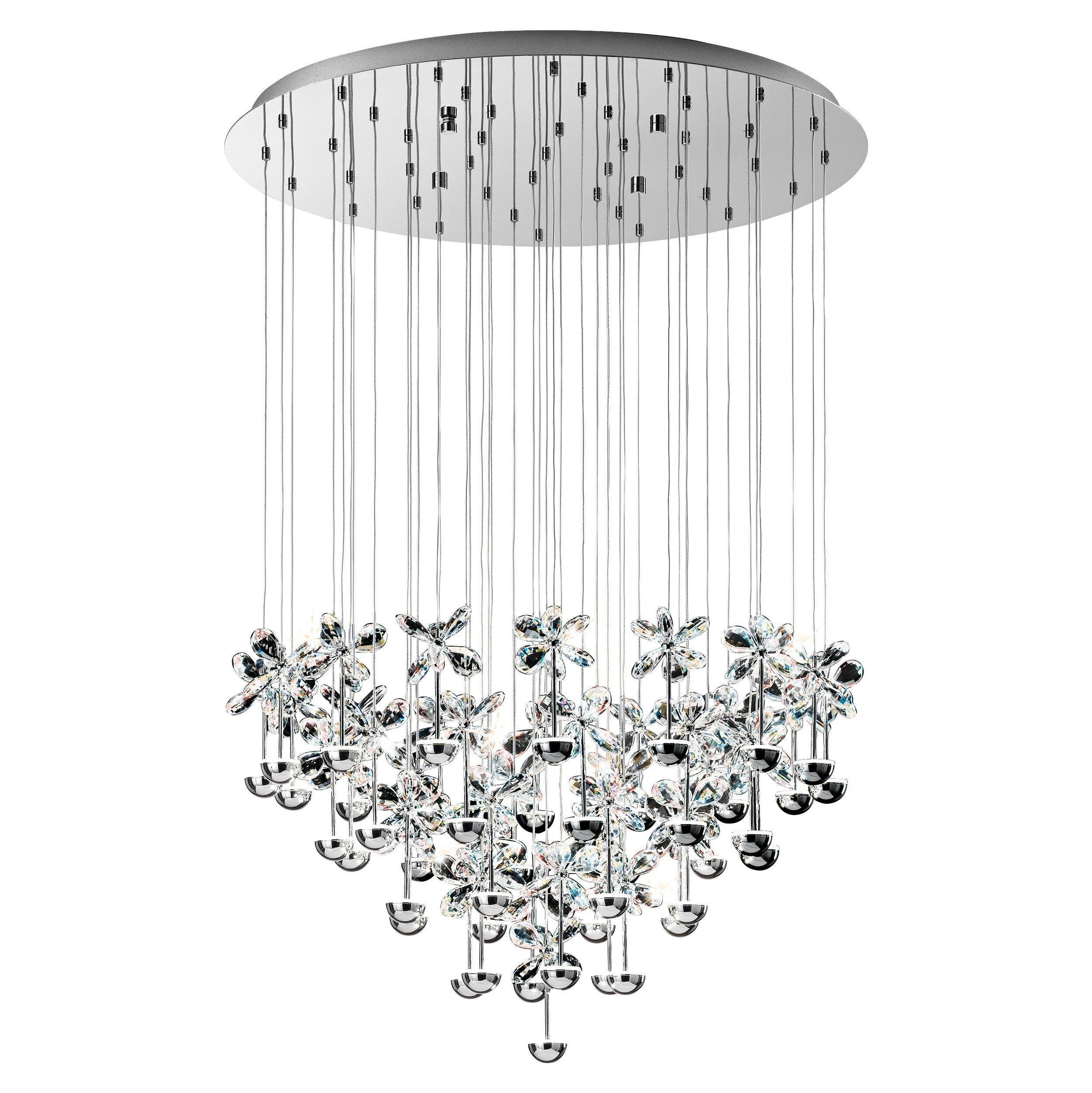 PIANOPOLI Round Chandelier Light 780 | Eglo | The Light Library