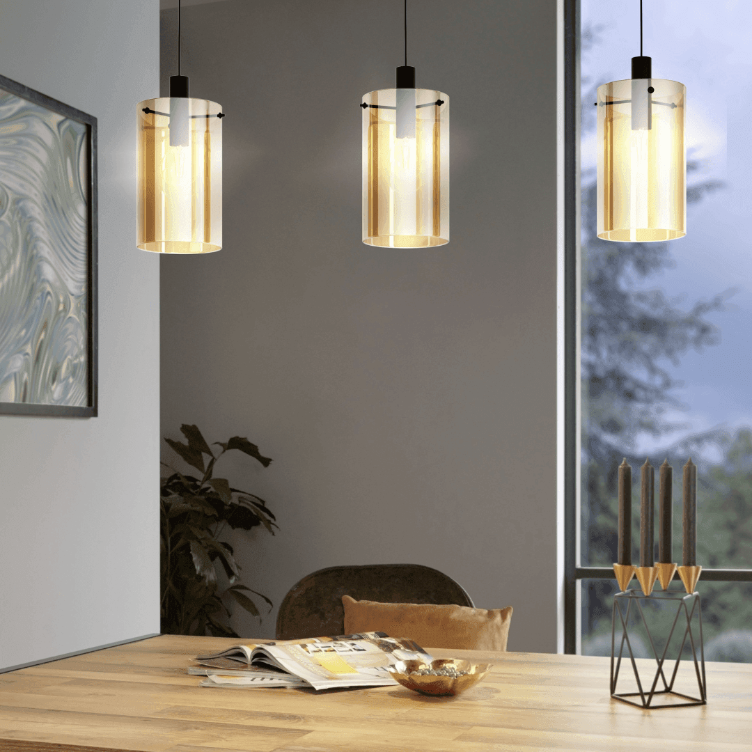 POLVERARA Pendant Light | Eglo | The Light Library