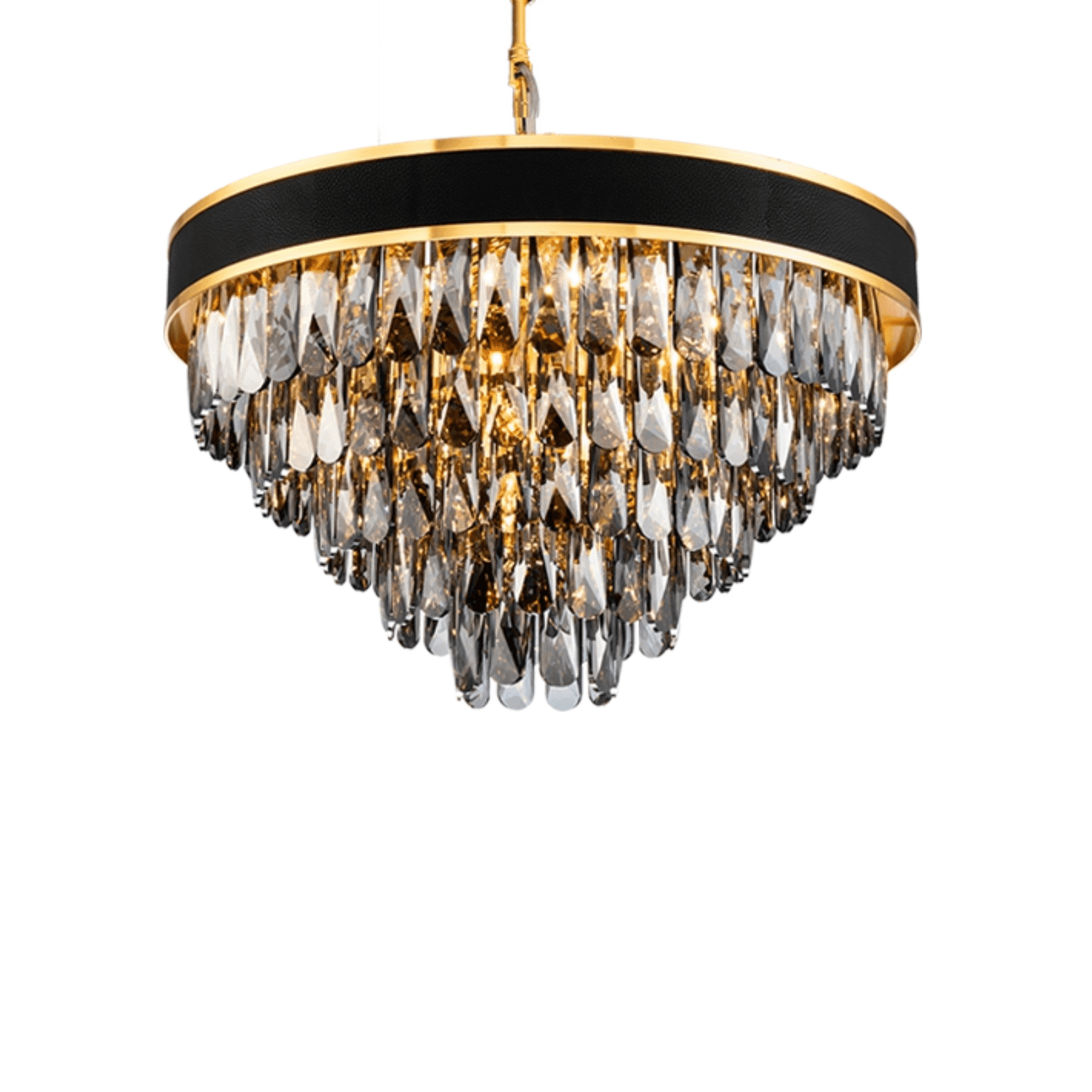 Signsy Black Oval Chandelier | Philomina | The Light Library