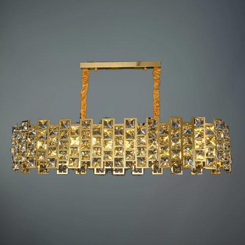 Zen Hanging Linear Chandelier | Philomina | The Light Library